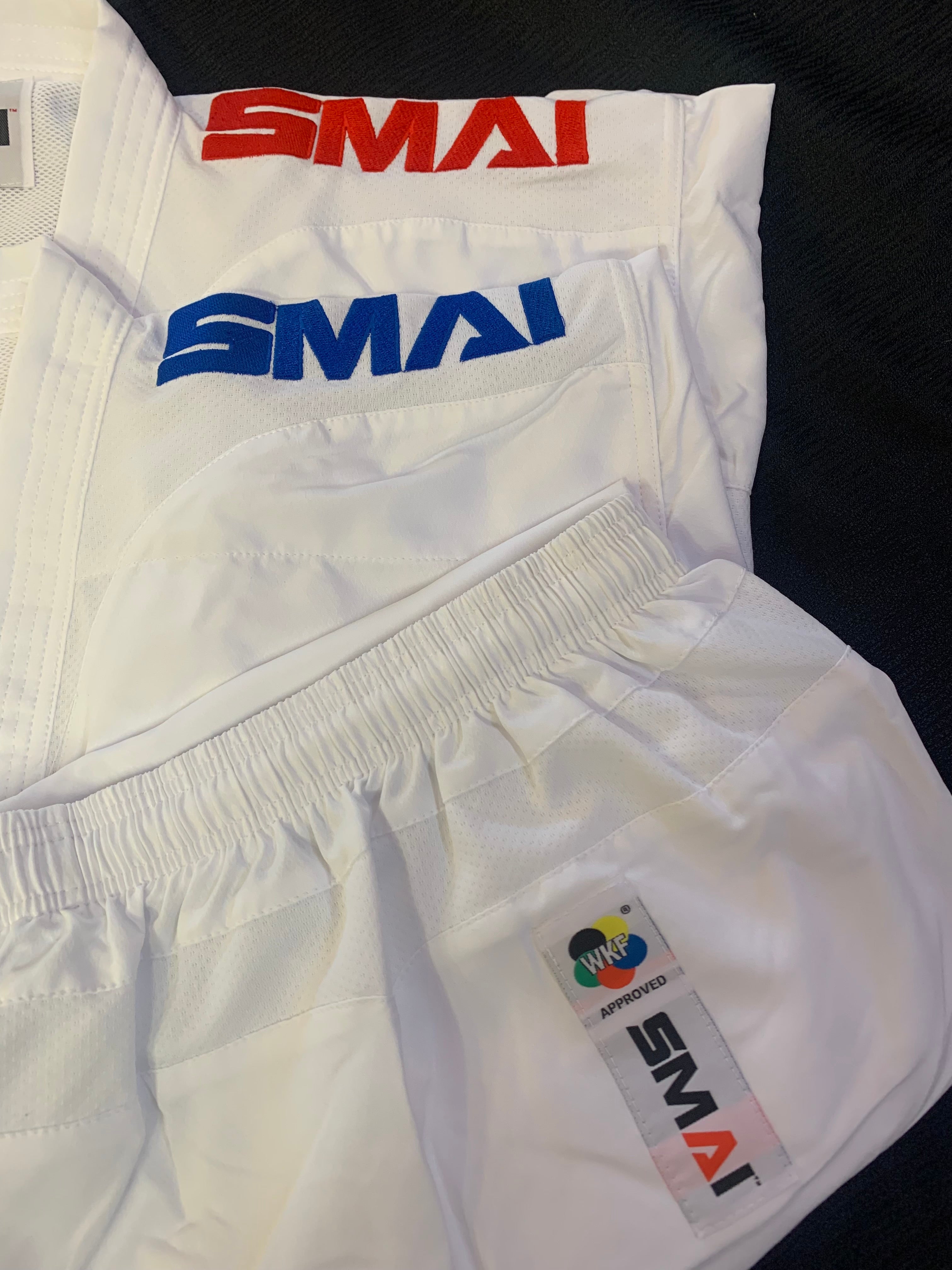 JIN (PLATINUM) BUNDLE RED & BLUE - WKF APPROVED KUMITE GI – SMAI Canada