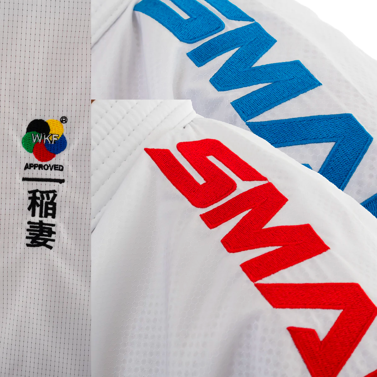Inazuma - Kumite Gi - Bundle - (Red & Blue) - (WKF Approved) – SMAI Canada